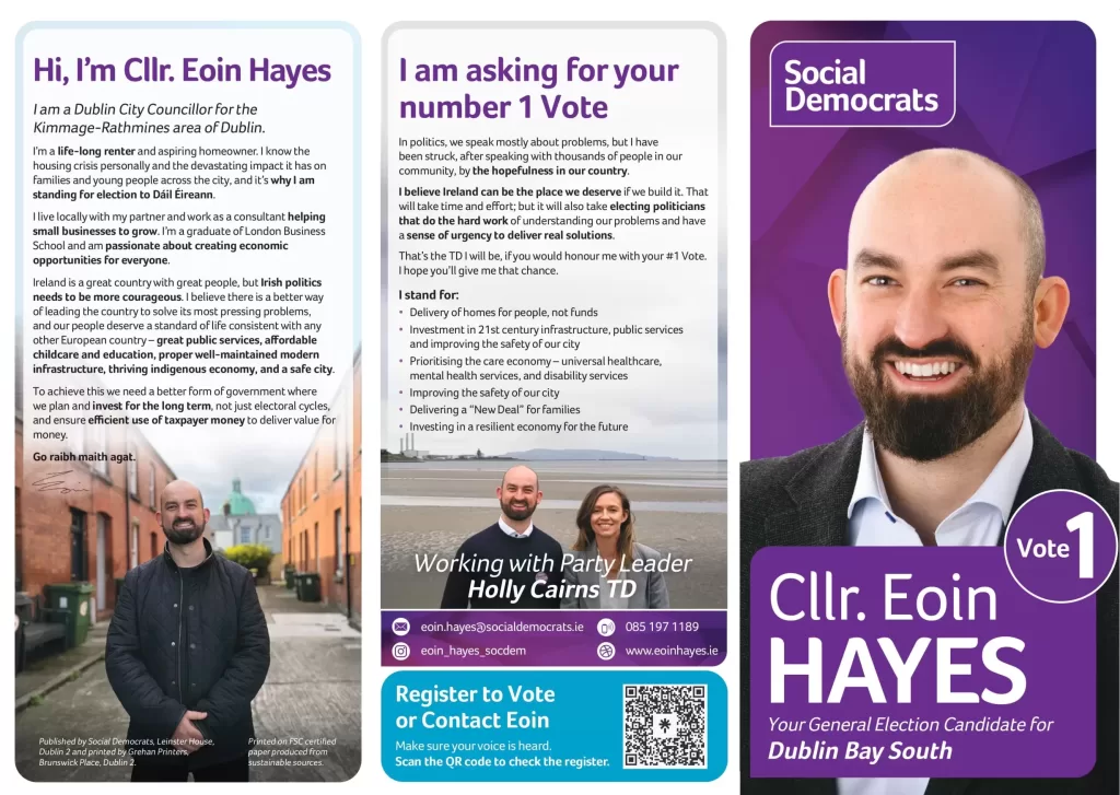 Check out my leaflet here! - Eoin Hayes TD